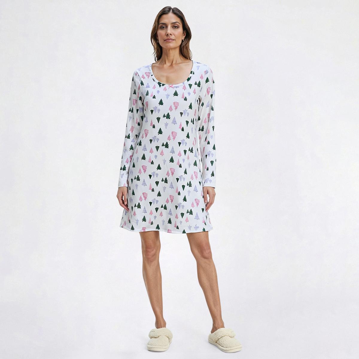 Click here for Womens Jessica Simpson Christmas Tree Nightshirt prices